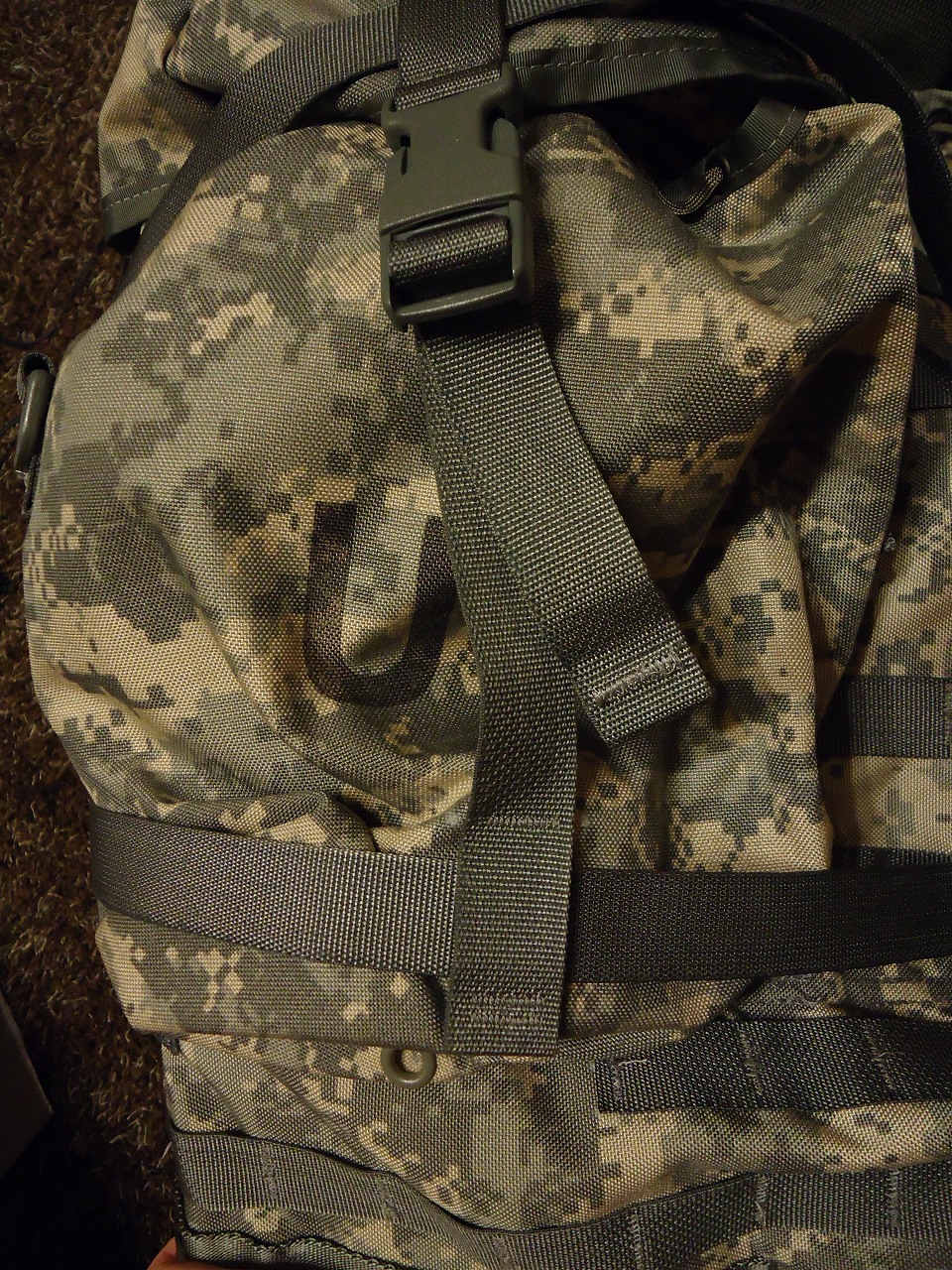 ACU Large Rack Sack: MINAMIL-SPEC